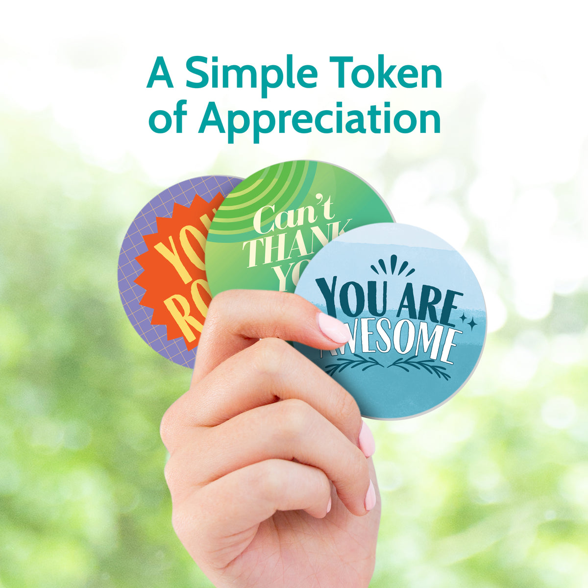 100 Mini Bulk Appreciation Gifts - Token of Appreciation Chips – T ...