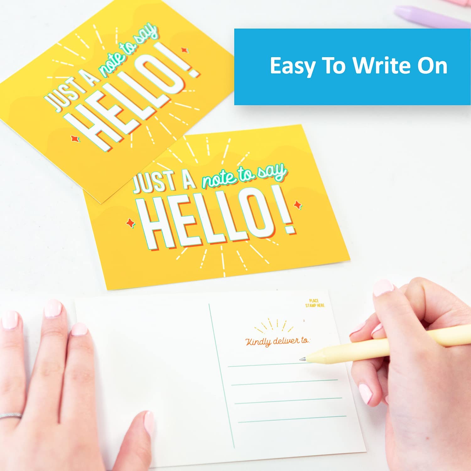 Sunny Hello Postcards – T Marie Stationery