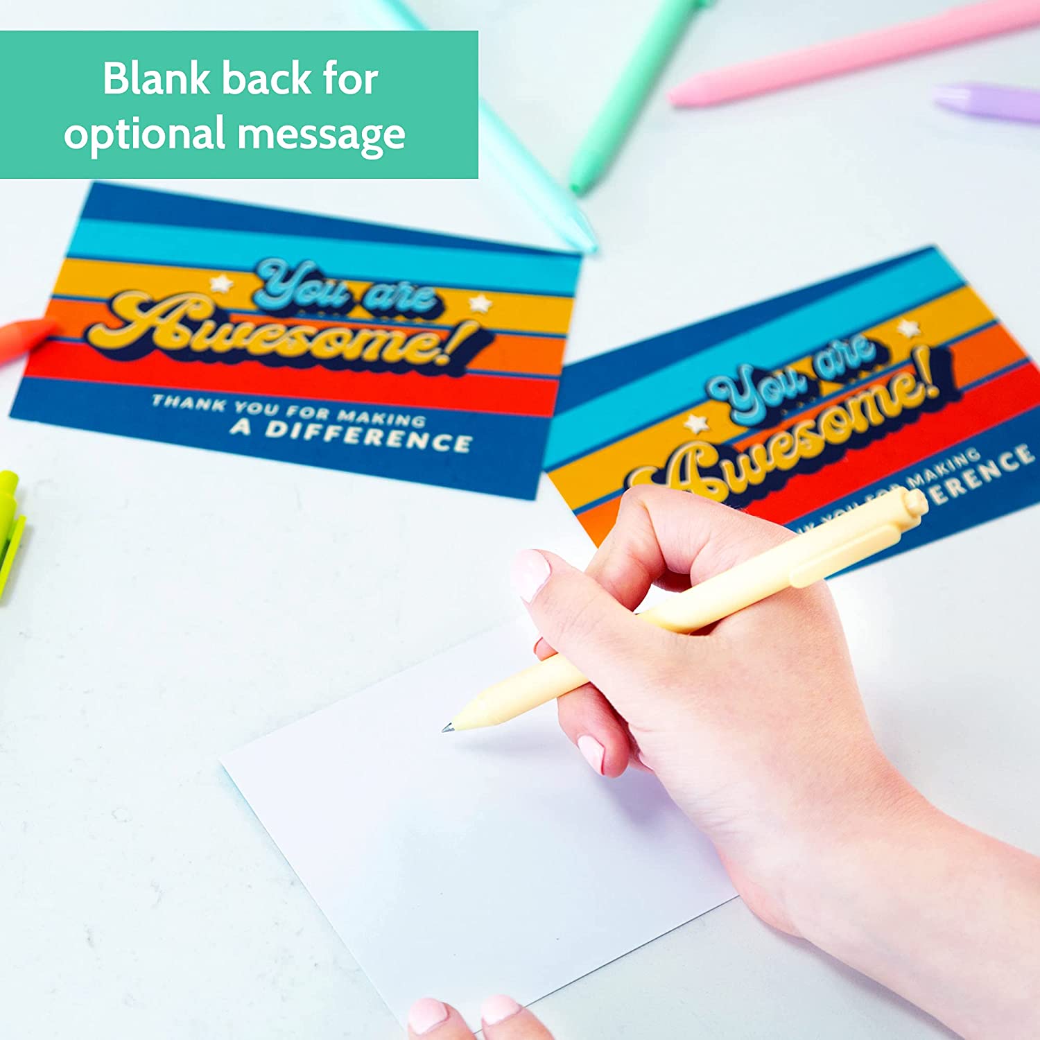 You Are Awesome Postcards – T Marie Stationery